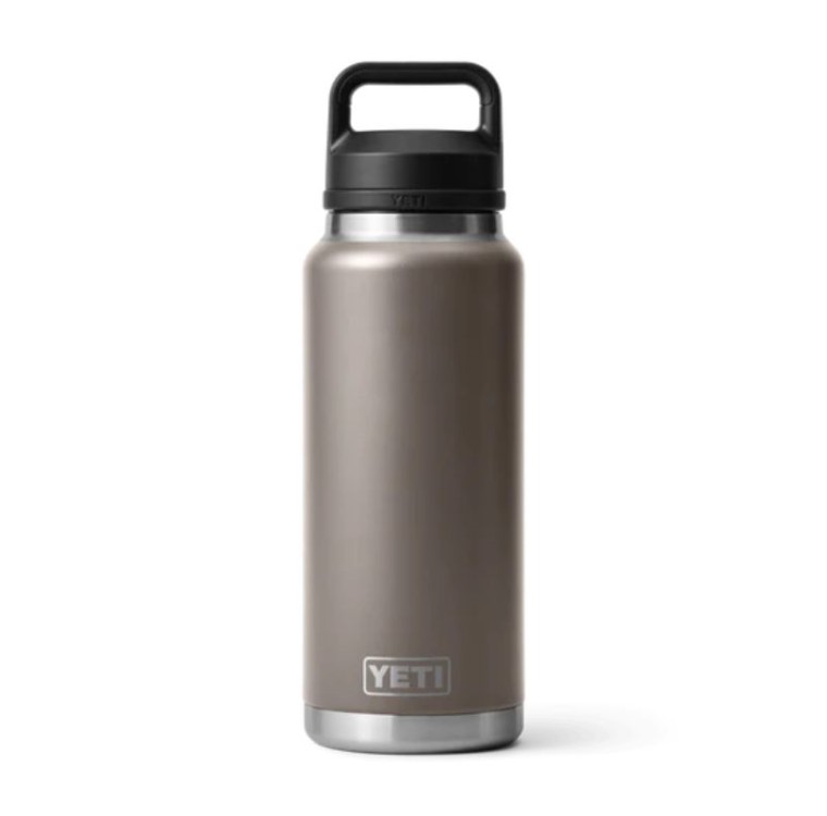 Yeti Rambler1L White/Gray Bottle - Yeti Bottles Cantabrian Surf School