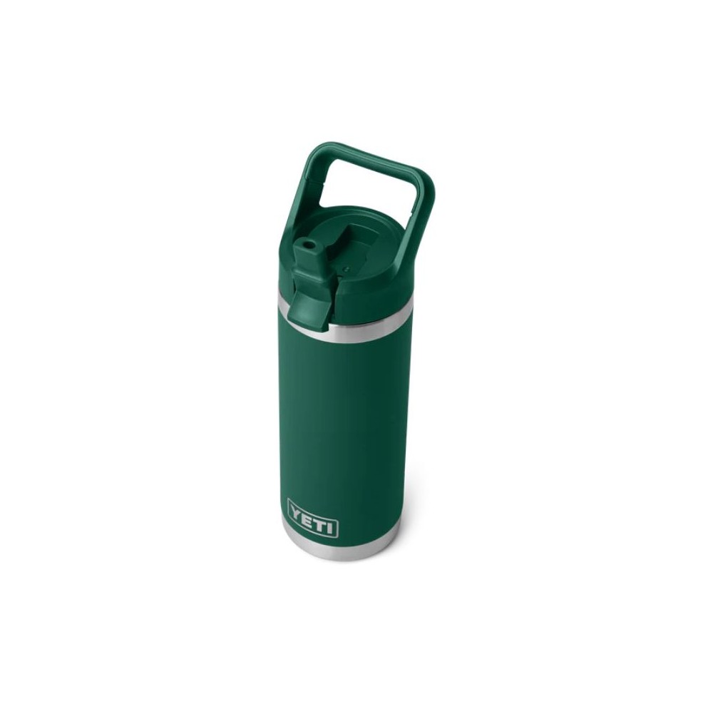 Botella Yeti Rambler straw 532ml Green Forest - Botellas térmicas