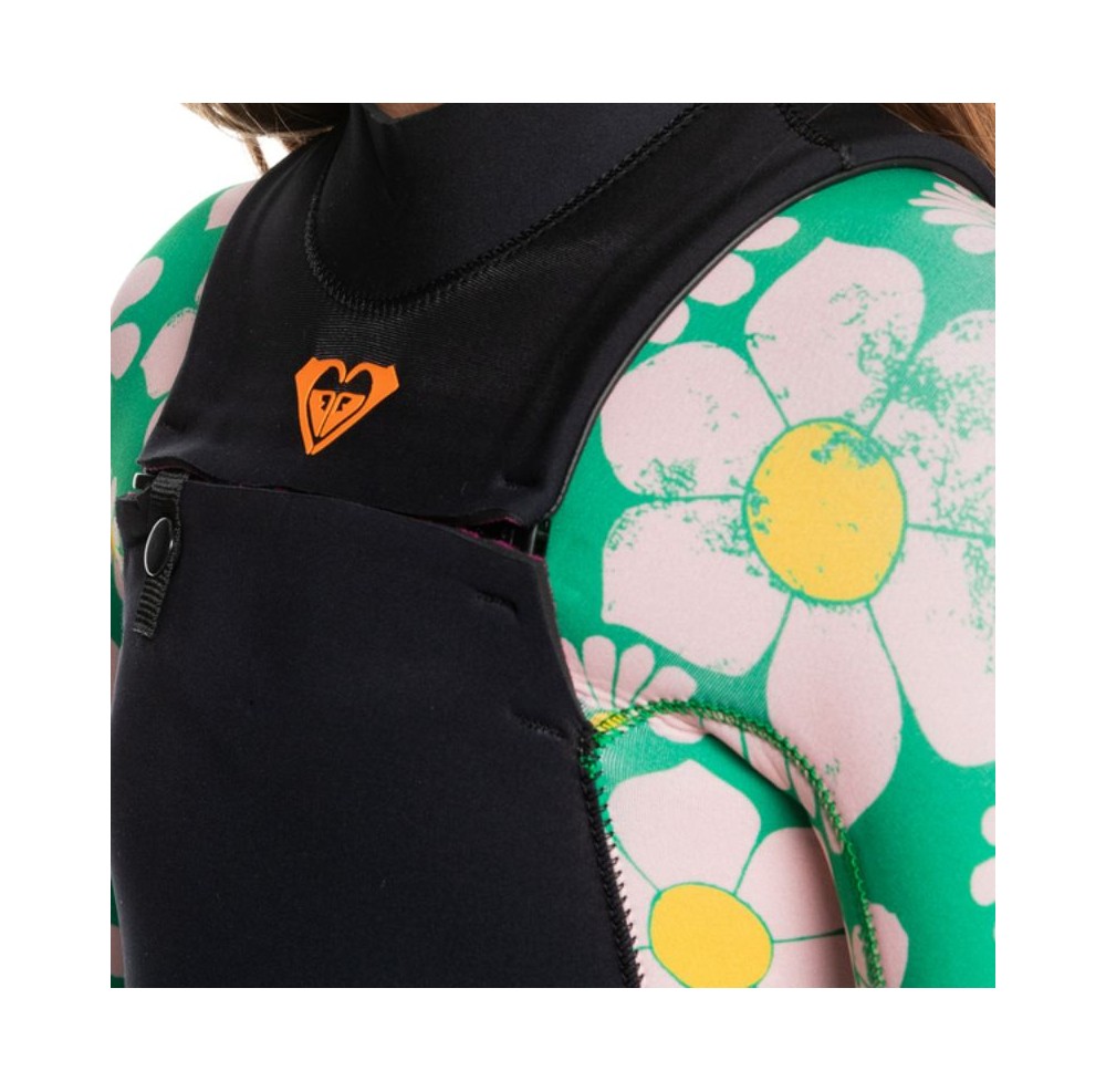 Roxy 4/3 Pop G FZ Wetsuit - Girl Neoprene
