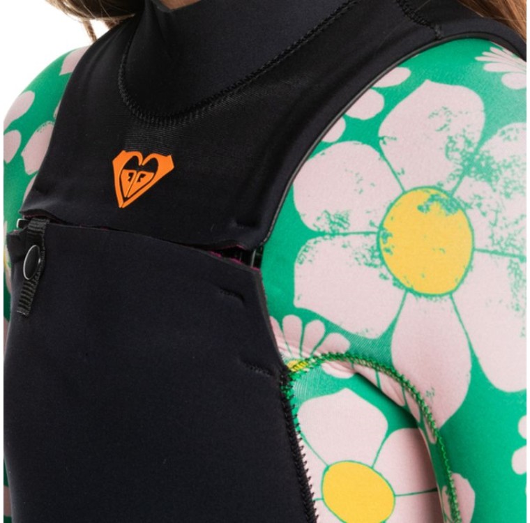 Roxy 4/3 Pop G FZ Wetsuit - Girl Neoprene