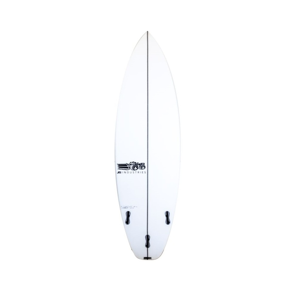 JS 6.1 Xero Ezy Rider PE Hip Squash Board - Shortboard