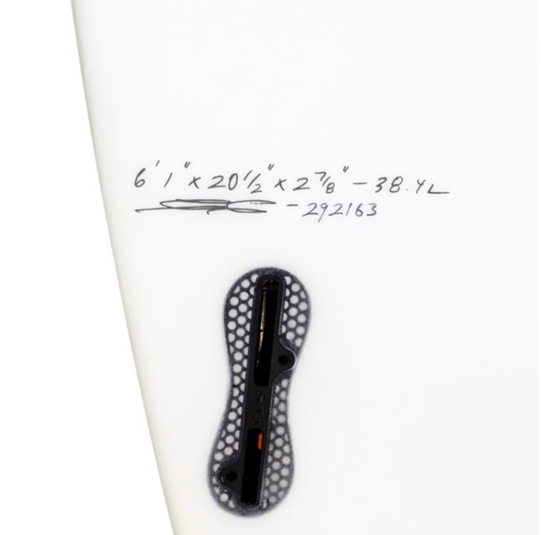 JS 6.1 Xero Ezy Rider PE Hip Squash Board - Shortboard